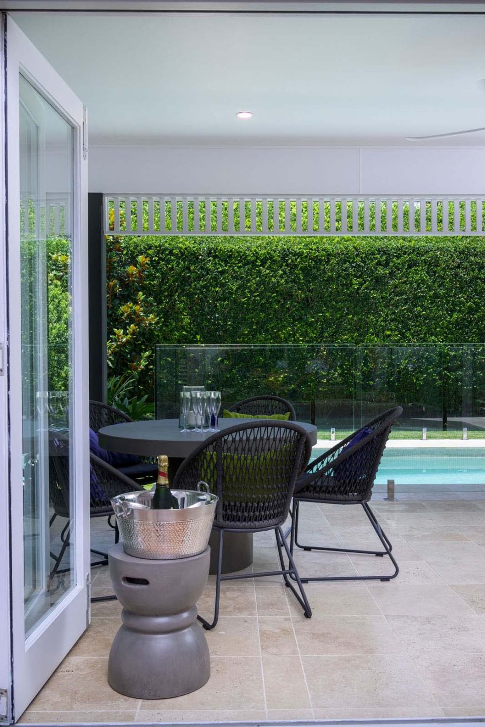 Linen Travertine For Coping And Poolside Tiling And Paving
