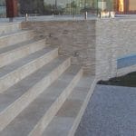 Macadamia Travertine For Coping And Poolside Tiling And Paving